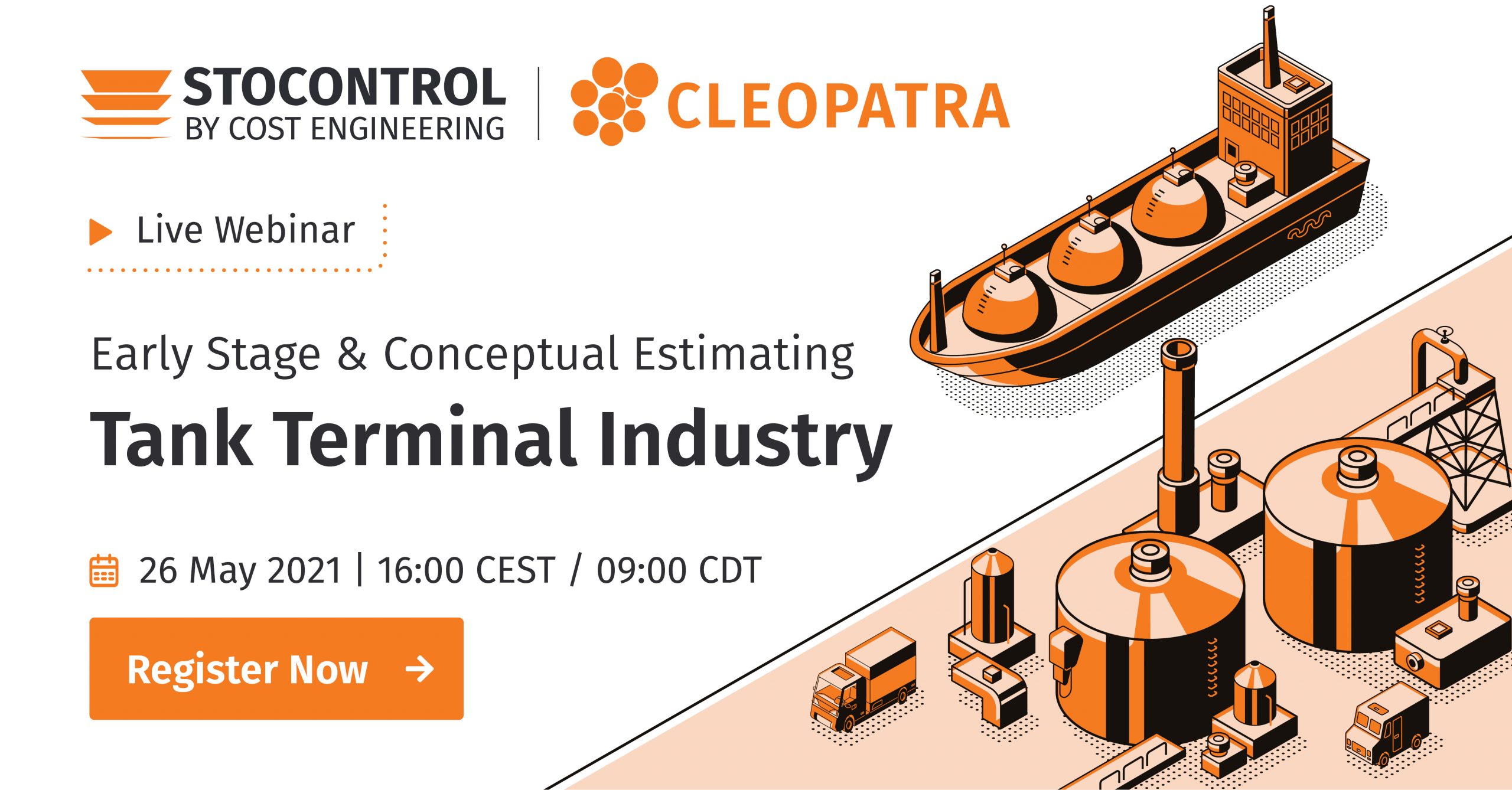 Webinar – Early Stage & Conceptual Estimating: Tank Terminal Industry ...