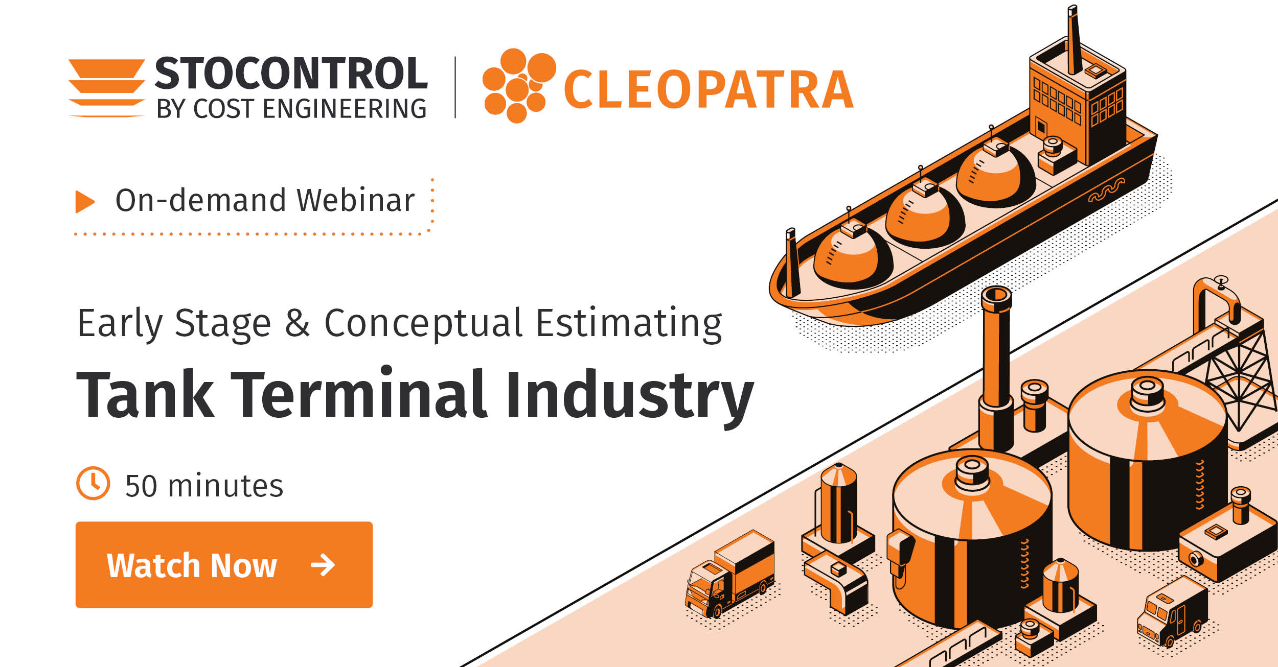 On-demand Webinar Early Stage & Conceptual Estimating: Tank Terminal ... On-demand Webinar Early Stage & Conceptual Estimating: Tank Terminal ...